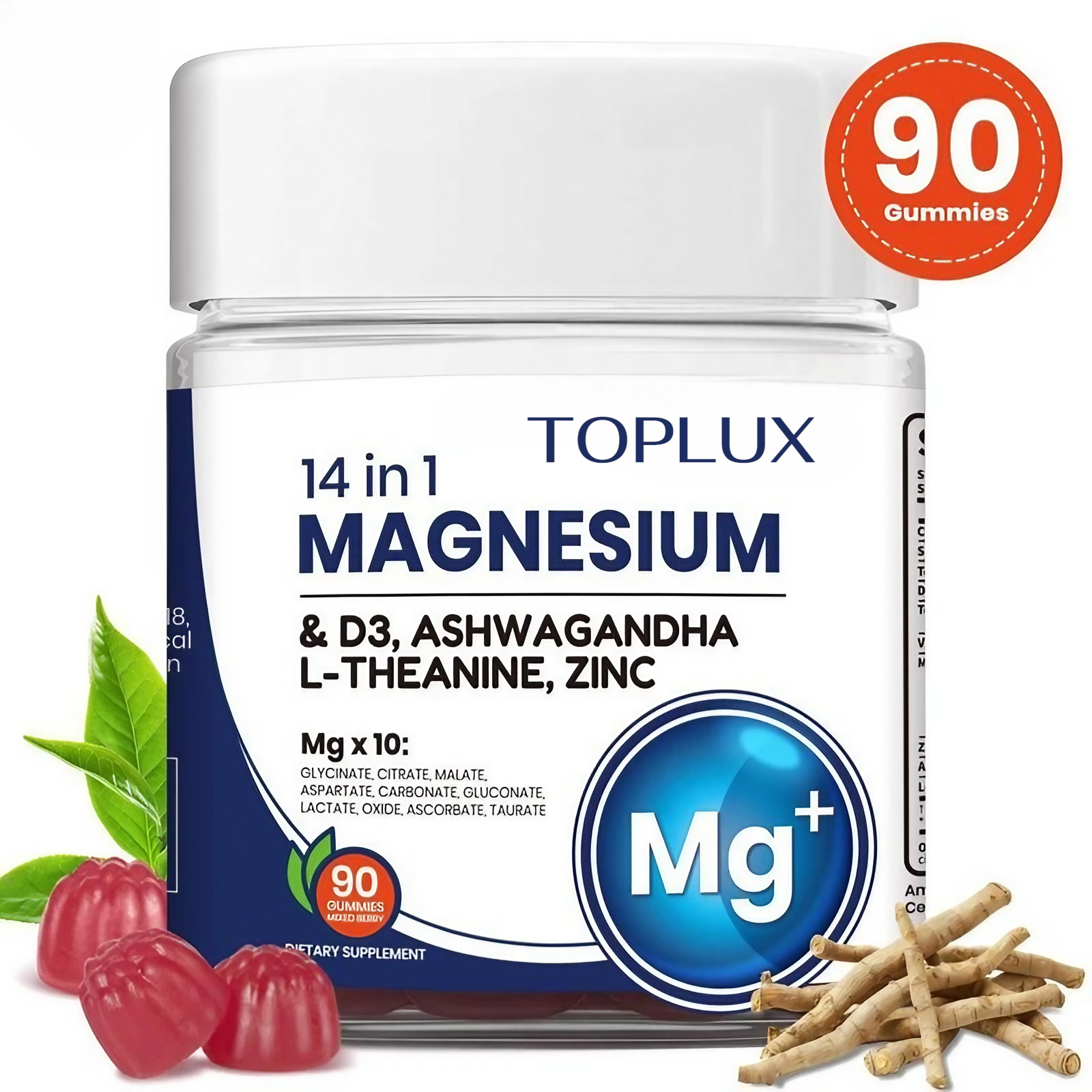 14 in 1 Magnesium Complex Gummies – Toplux